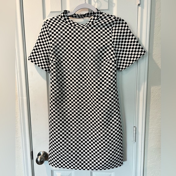 Zara | Dresses | Zara Checkered Dress | Poshmark